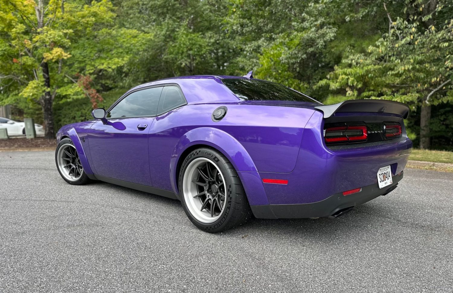 Dodge Challenger SRT Hellcat Redeye Purple Forgeline AL305 | Wheel Front