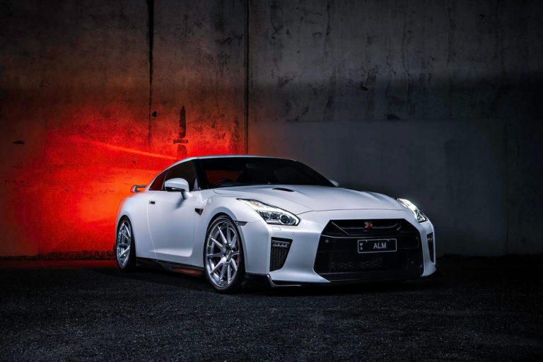 Nissan GT-R R35 White ADV.1 ADV10 | Wheel Front