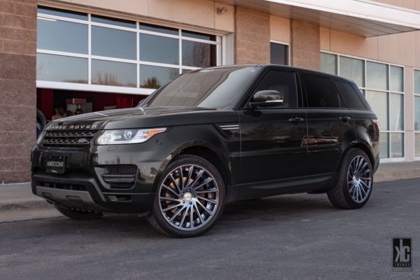 2018 Range Rover Sport Black Road Force RF16 | Wheel Front