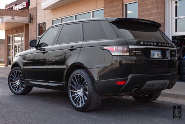 2018 Range Rover Sport Black Road Force RF16 | Wheel Front