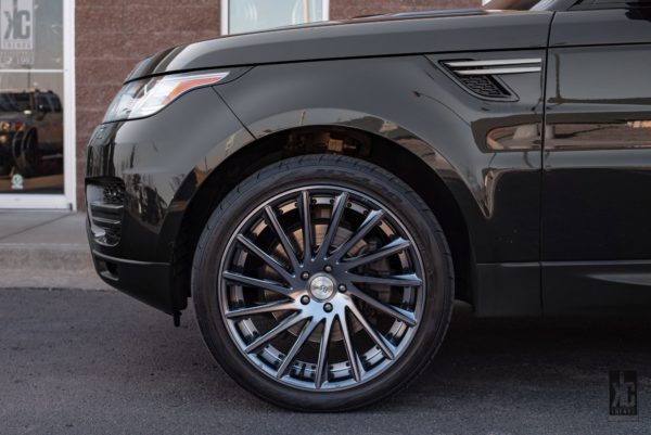 2018 Range Rover Sport Black Road Force RF16 | Wheel Front