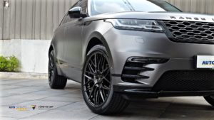 Range Rover Velar Grey with Vorsteiner V-FF 107 Aftermarket Wheels ...