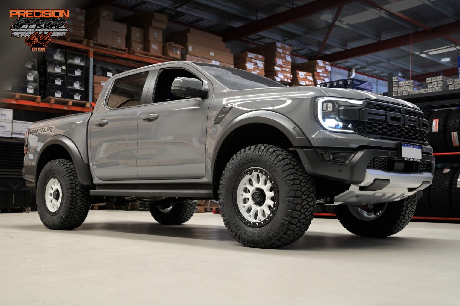 Ford Ranger Raptor Next-Gen Grey Black Rock Off-Road Spider | Wheel Front