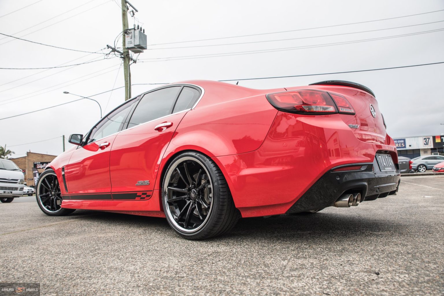 Holden Commodore VF SSV Red Asanti ABL-23 | Wheel Front