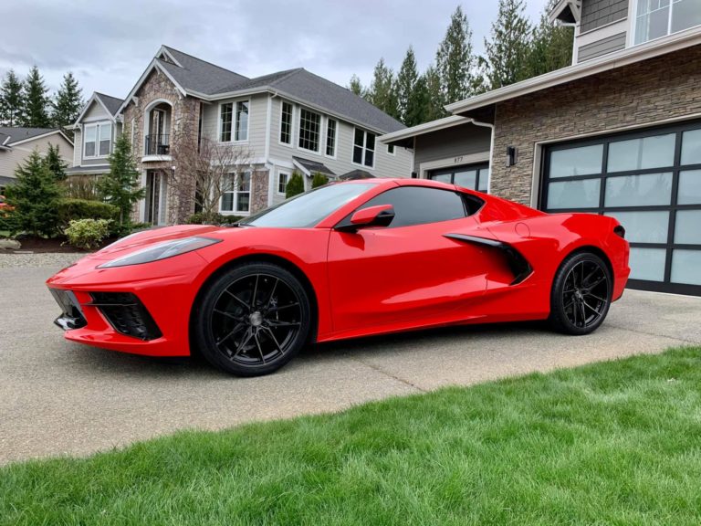 Chevrolet Corvette C8 Stingray Red Vertini RFS1.8 | Wheel Front