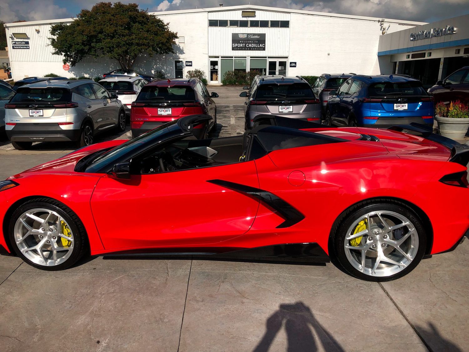 Chevrolet Corvette C8 Stingray Red Signature SV107 | Wheel Front
