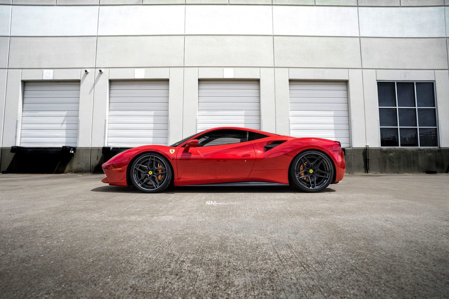 Ferrari 488 Red ADV.1 ADV510 TRACK SPEC Wheel | Wheel Front
