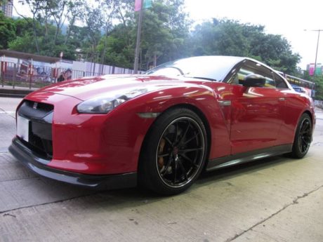 Nissan GT-R R35 Red Rays Volk G25 Wheel | Wheel Front