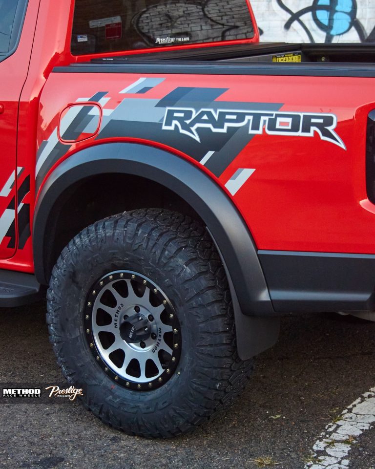 Ford Ranger Raptor Next-Gen Red Method 305 NV | Wheel Front