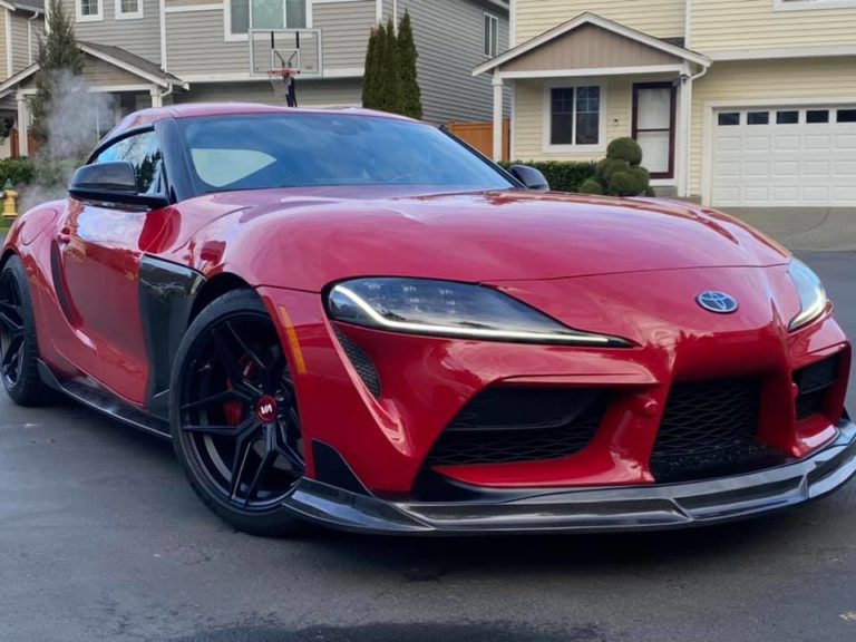 Toyota Supra GR Red Variant Xenon | Wheel Front