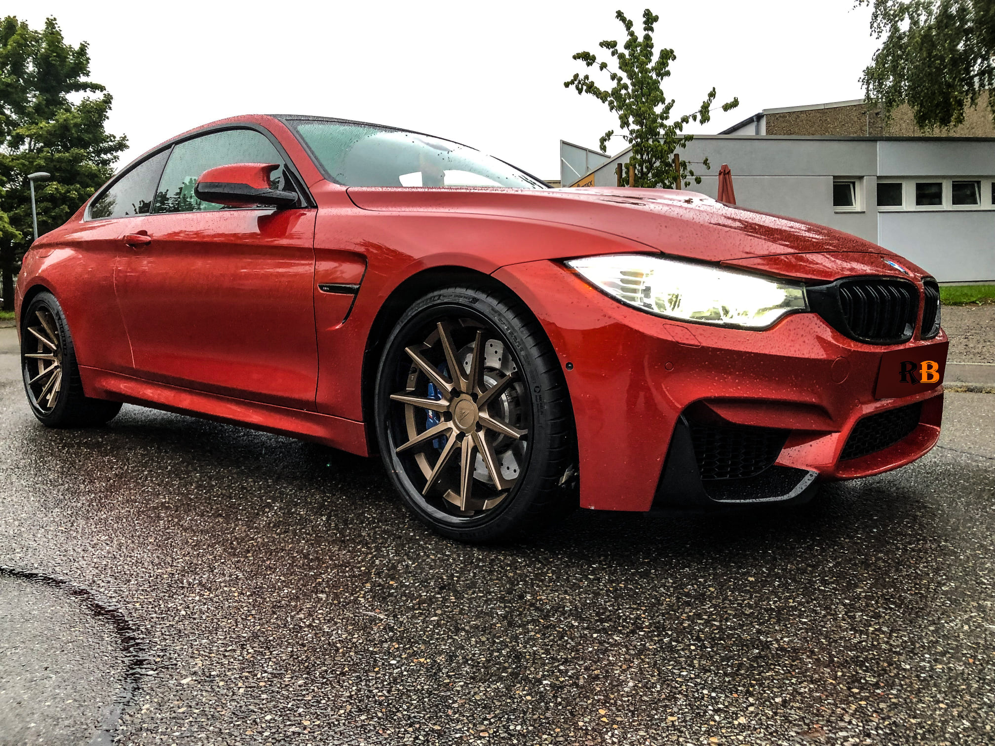 BMW M4 F82 Sakhir Orange Ferrada FR4 Wheel Wheel Front BMW M4 F82 Sakhir Orange Ferrada FR4 Wheel Wheel Front