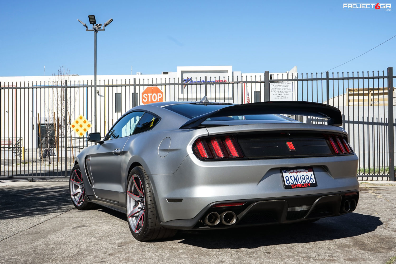 Ford Shelby Mustang GT350 Grey Project 6GR SEVEN | Wheel Front