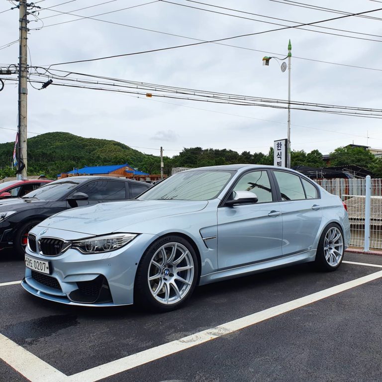 BMW M3 F80 Silver Apex SM-10 | Wheel Front
