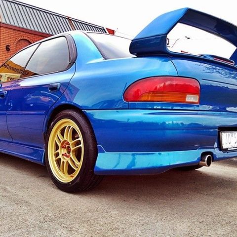 Subaru WRX/STI GC8 Blue Enkei RPF1 | Wheel Front