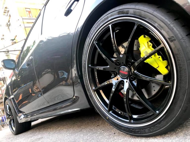 Subaru WRX STI VA Grey Rays Volk G25 | Wheel Front