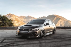 Subaru WRX VA Black Momo Catania RF-20 | Wheel Front