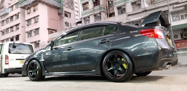 Subaru WRX/STI VA Grey Rays Volk TE37 Saga Time Attack | Wheel Front