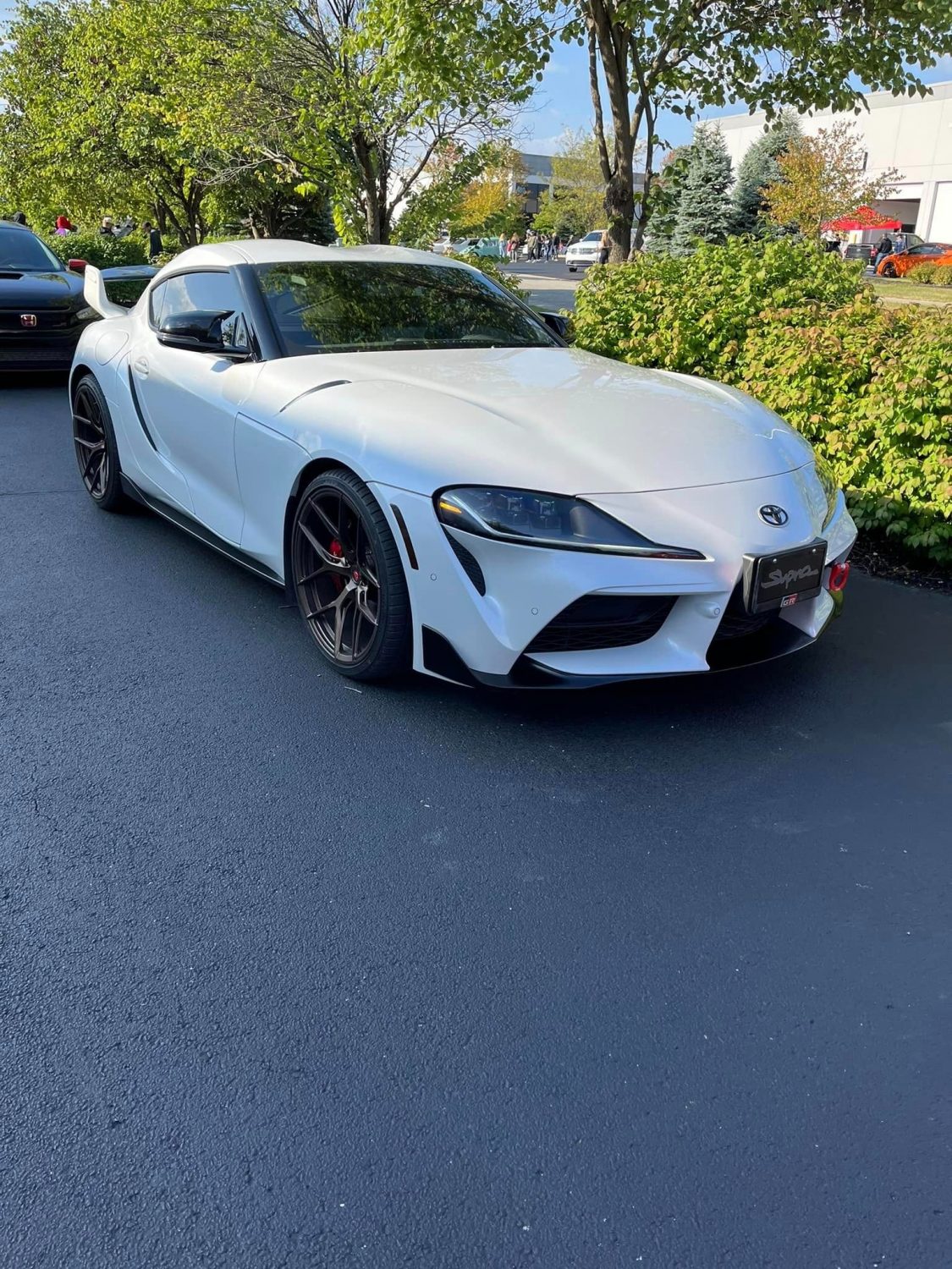 Toyota Supra GR White Vossen S21-01 | Wheel Front