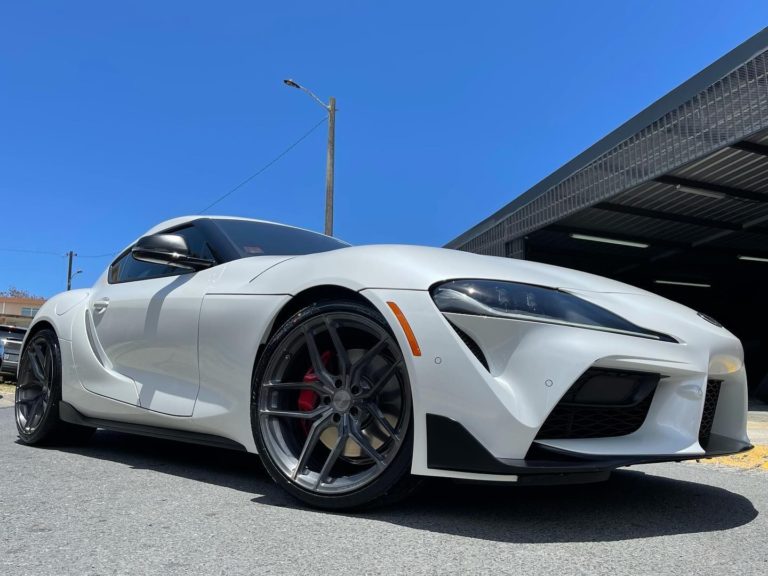 Toyota Supra GR White Stance SF03 | Wheel Front