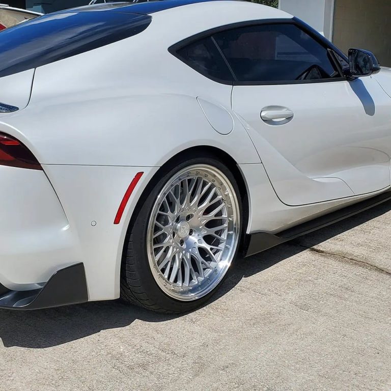 Toyota Supra GR White VIP Modular VRC-110 | Wheel Front