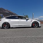 Tesla Model 3 White Advan RG3 | Wheel Front