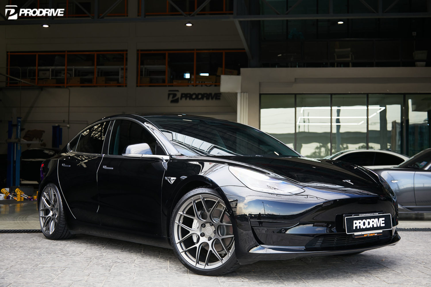 Tesla Model 3 Black BC Forged KL12 | Wheel Front
