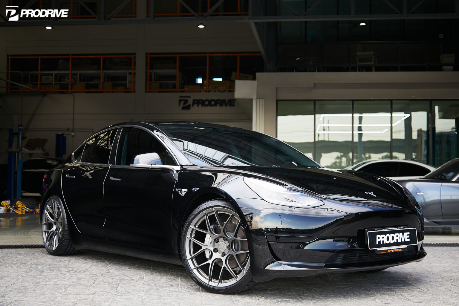 Tesla Model 3 Black BC Forged KL12 | Wheel Front
