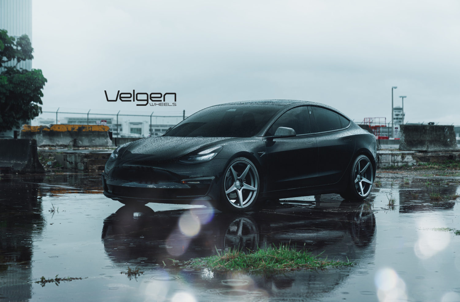 Tesla Model 3 Black Velgen Classic5 Wheel | Wheel Front
