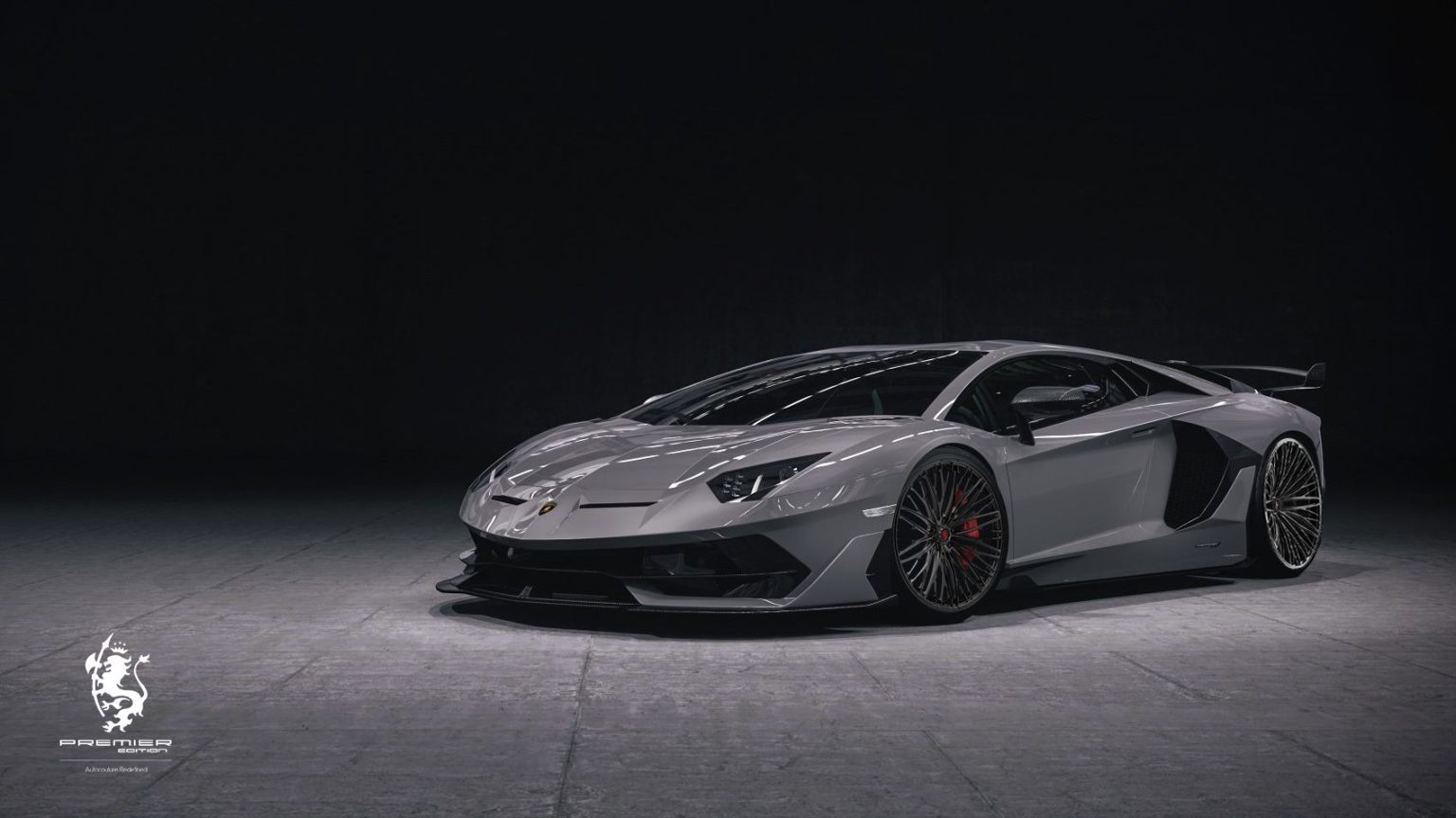 Lamborghini Aventador SVJ Grey Premier Edition CSM-F | Wheel Front
