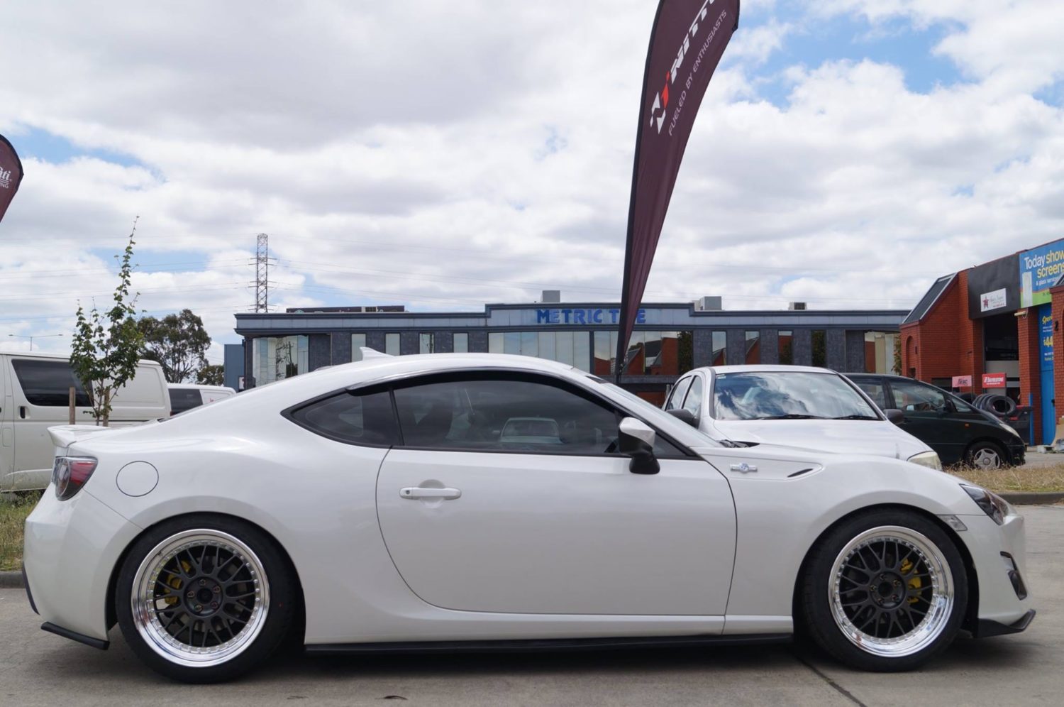 Toyota 86/Scion FR-S White Work VS-XX | Wheel Front
