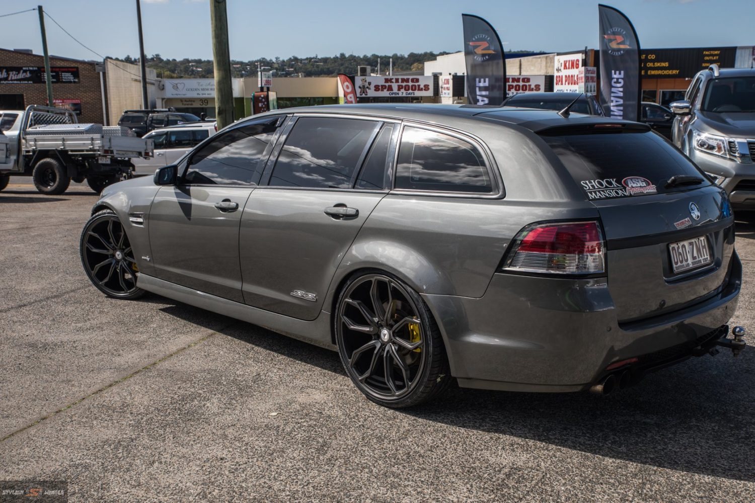 Holden Commodore VE SS Wagon Grey Asanti ABL-19 | Wheel Front