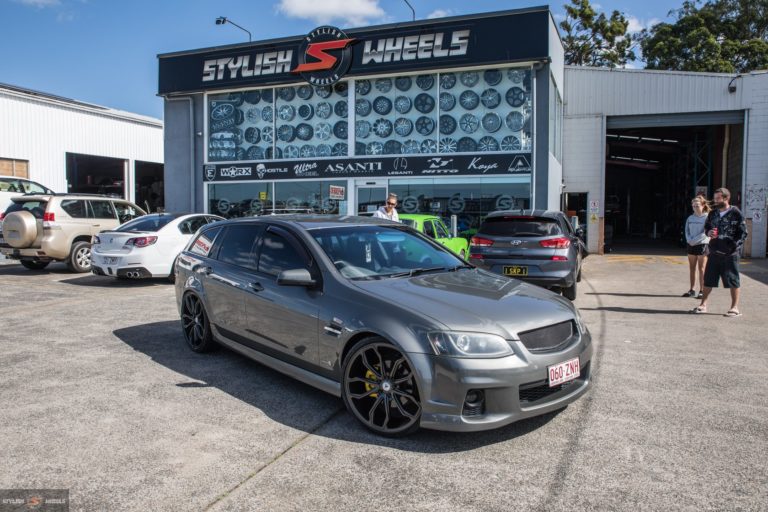 Holden Commodore VE SS Wagon Grey Asanti ABL-19 | Wheel Front