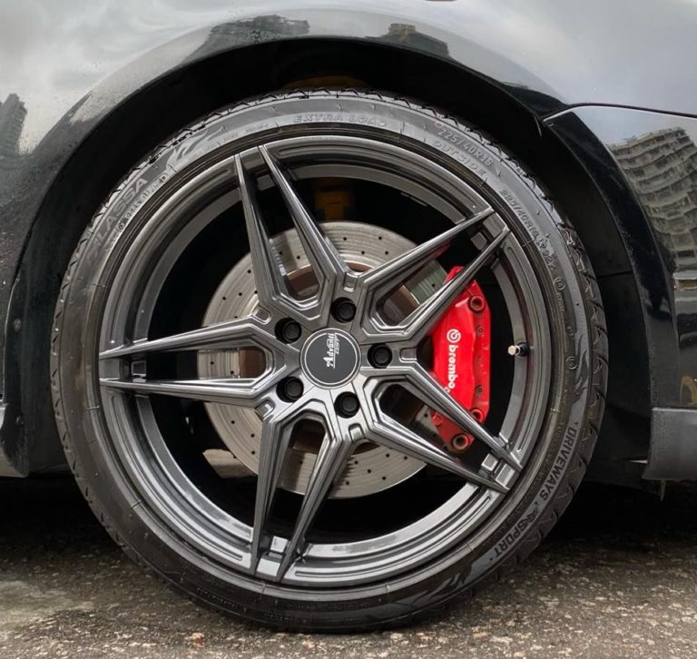 Volkswagen Golf GTI Mk5 Black Advanti Decado | Wheel Front