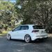 Volkswagen Golf GTI Mk8 White BC Forged RZ02 | Wheel Front