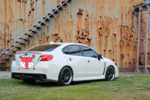 Subaru WRX VA White Work Emotion ZR10 | Wheel Front