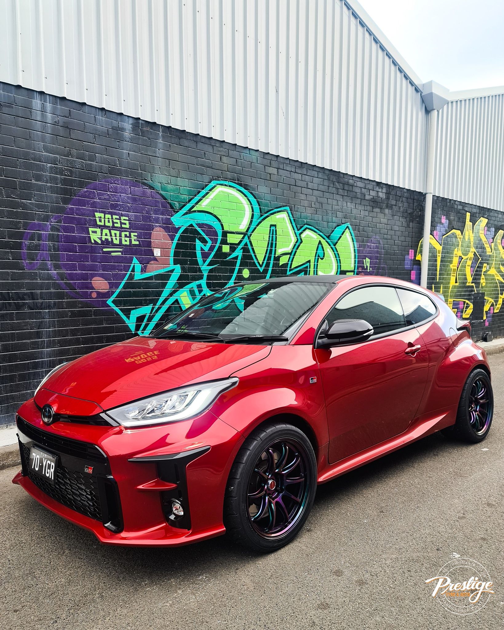 Toyota Yaris GR Red Work Emotion ZR10
