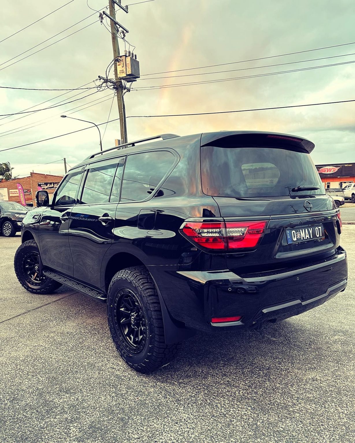 Nissan Patrol Y62 Black Fuel Off-Road Covert D694 | Wheel Front