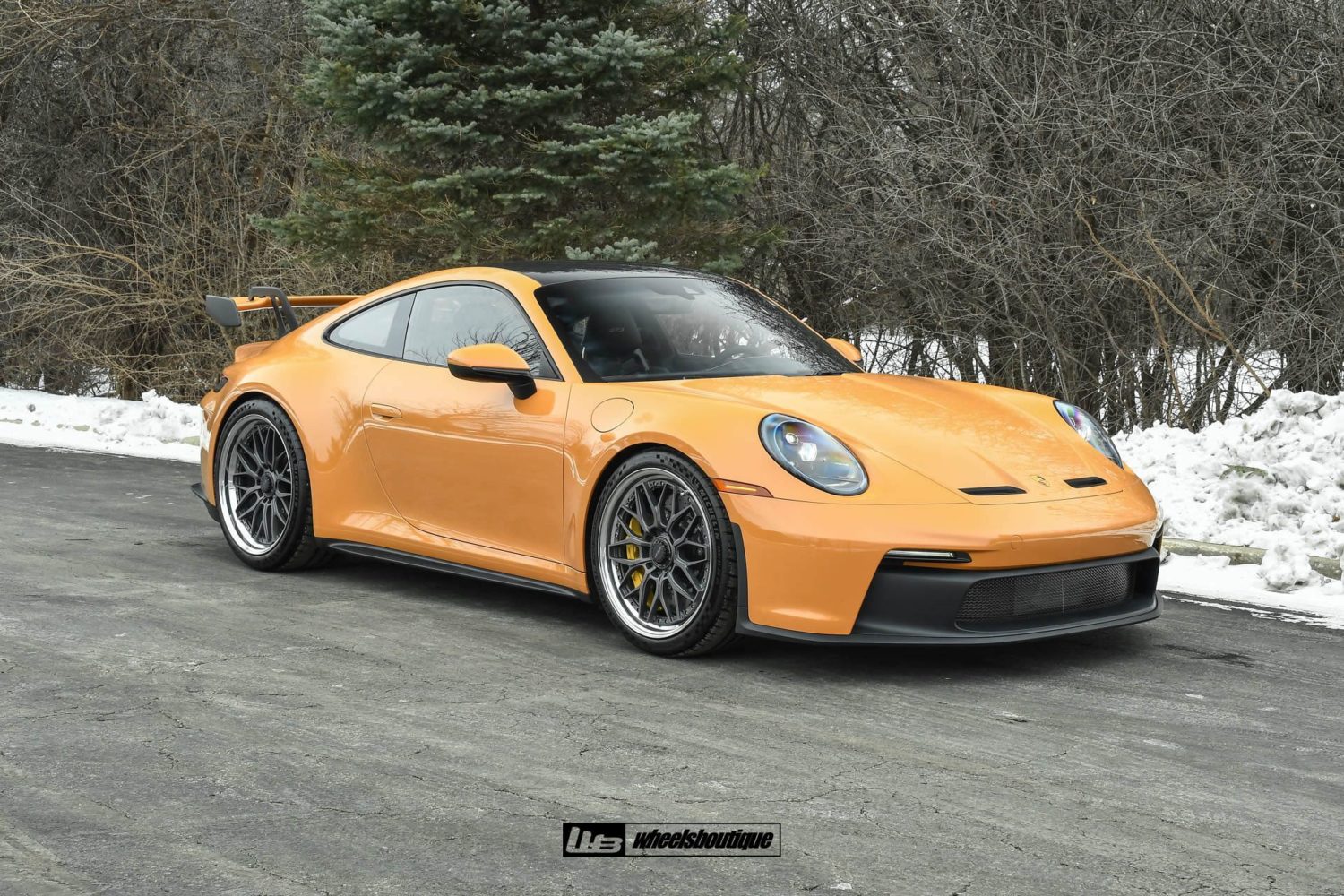 Porsche 911 GT3 992 Yellow ANRKY RS1 | Wheel Front