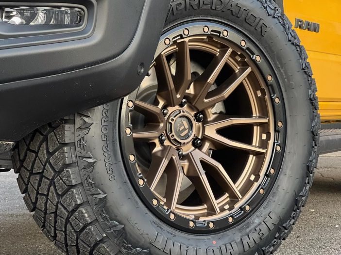Dodge Ram Yellow Fuel Off-Road Rebel 6 D681
