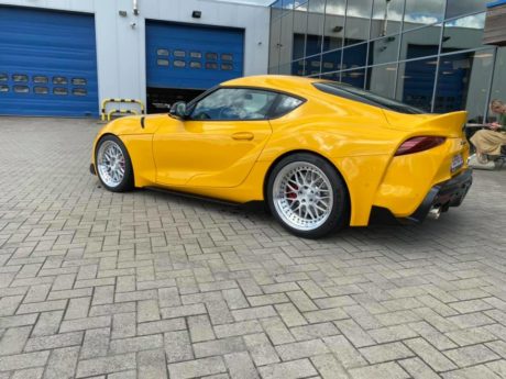 Toyota Supra GR A90 Yellow BC Forged MLE81 | Wheel Front