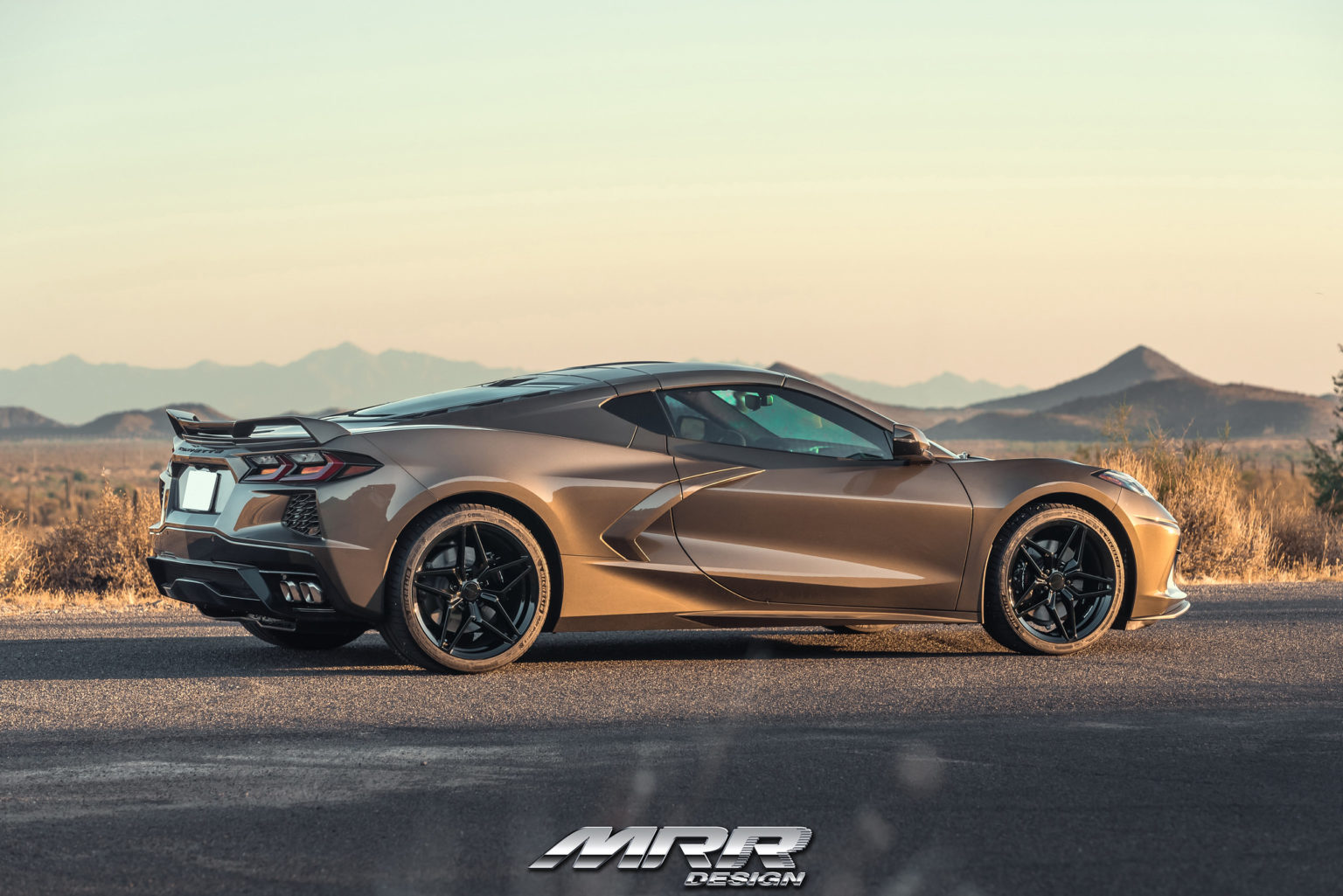 Chevrolet Corvette C8 Stingray Zeus Bronze MRR M755 | Wheel Front