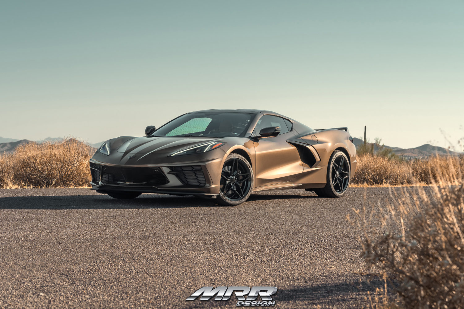 Chevrolet Corvette C8 Stingray Zeus Bronze MRR M755 | Wheel Front